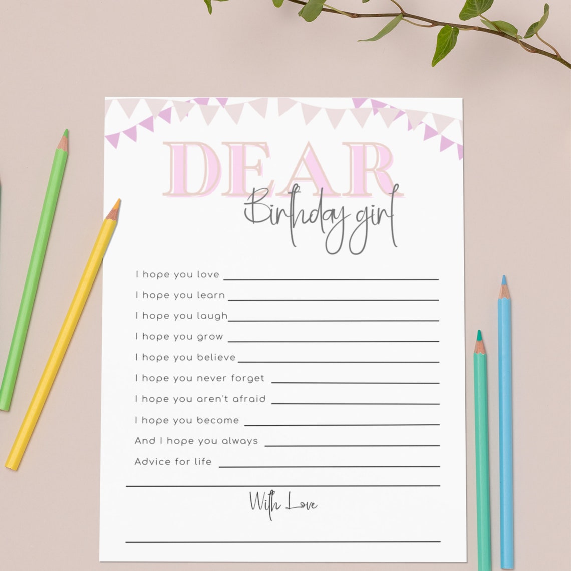 Printable Birthday Games for Her Birthday Party Game Bundle Instant ...