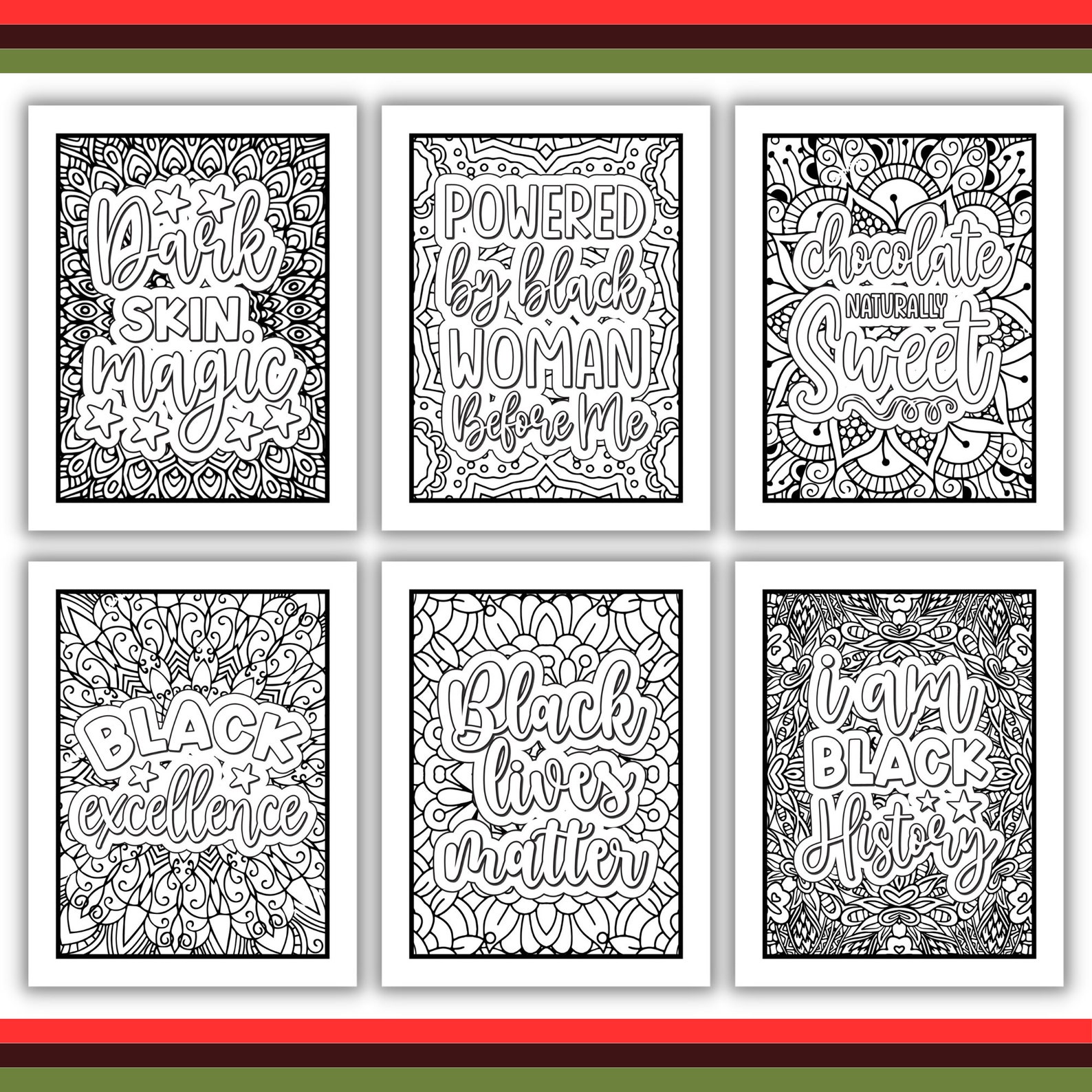 Black History Coloring Page, International Women's Day Games, Women's ...