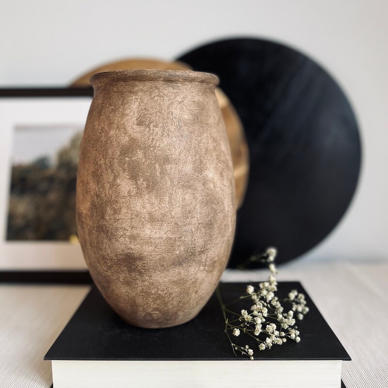 Rustic Vase - Etsy