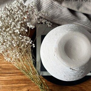 Distressed Vessel, Textured Matte Beige and White Hand-painted Vase - Etsy