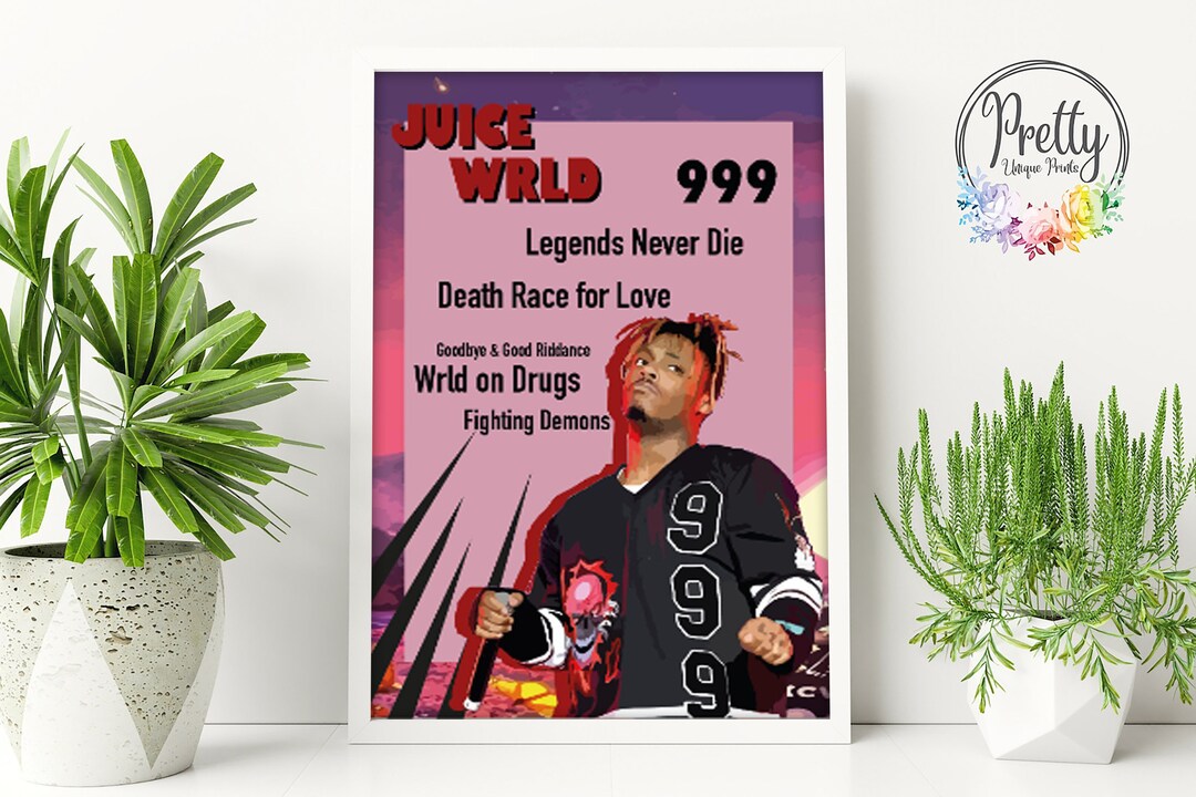Customized Rapper Album Poster Legends Never Die Album Print - Etsy