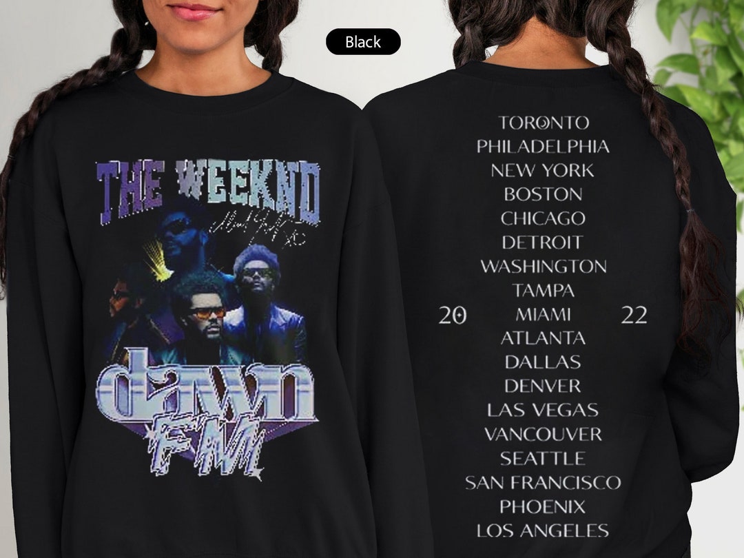 The Weeknd Shirt V11 the Weekend Tour 90s Vintage Sweatshirt Graphic ...