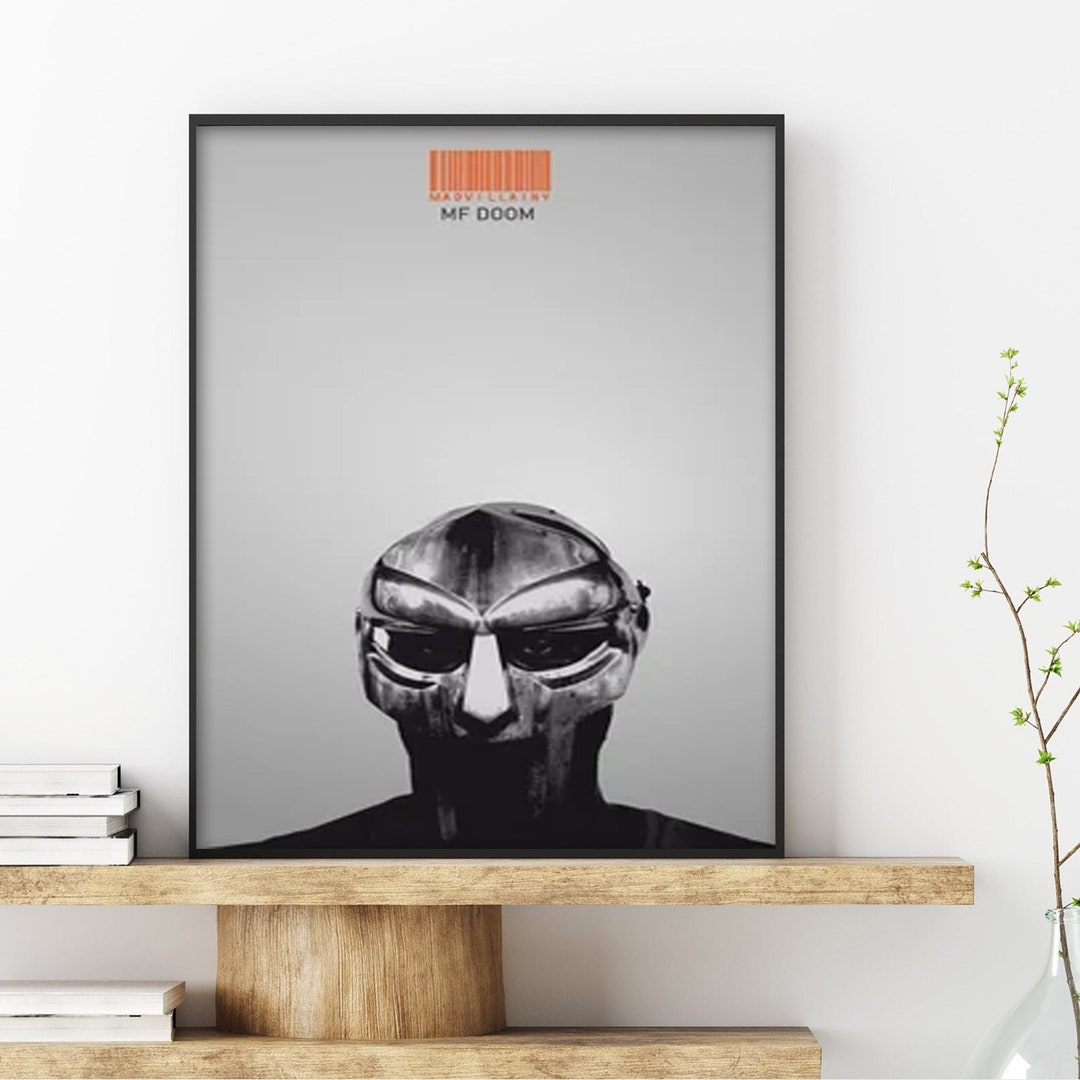 MF Doom Madvillainy Print Album Cover Polaroid Wall Art MF - Etsy