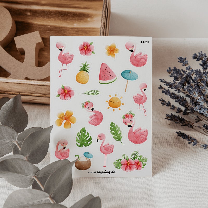 Flamingo Planner - Etsy