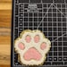 Meow....the Fuzzy Paw Iron-on Patch - Etsy