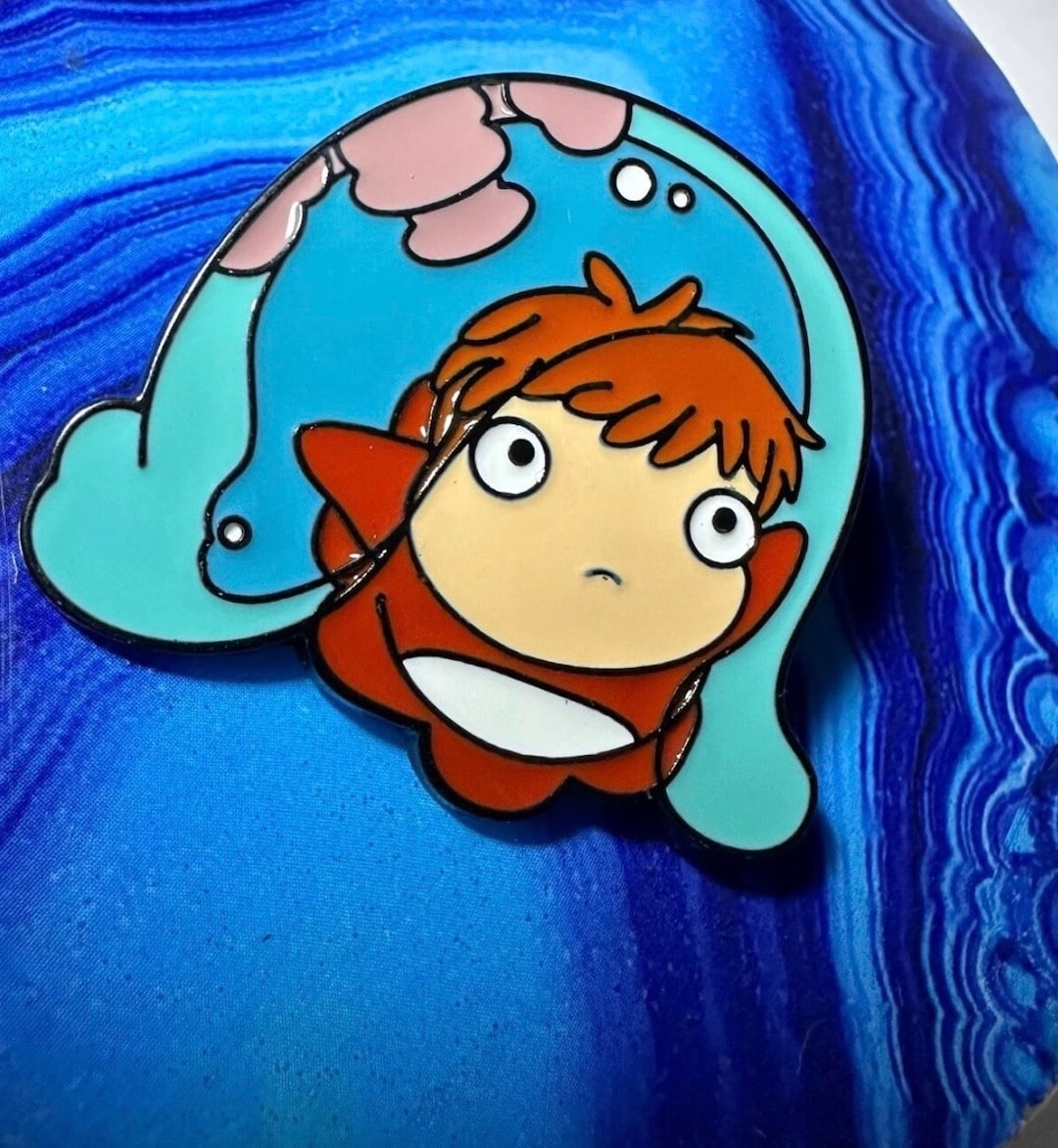 Anime Animation Sea Cute Ponyo Kawaii Characters Boat Water Fish ...