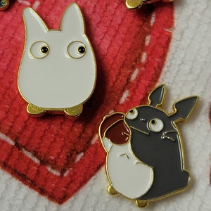 Anime Animation 5pc Pin Set Chibi Chubby Cute Collectible Totoroe Movie ...