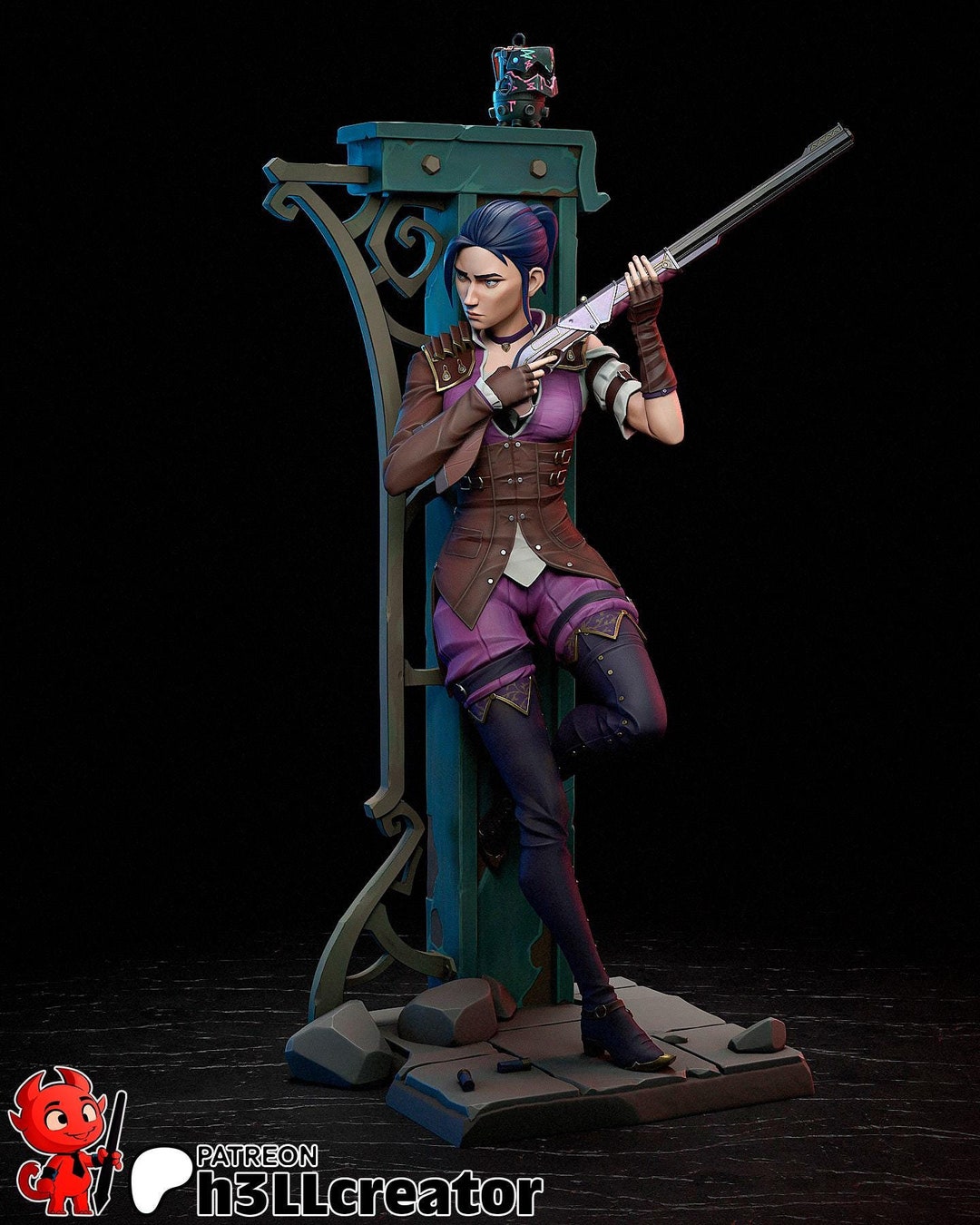 Caitlyn From Arcane | Arcane Fan Art | 1/10 or 1/12 Scale or Bust | 8K ...