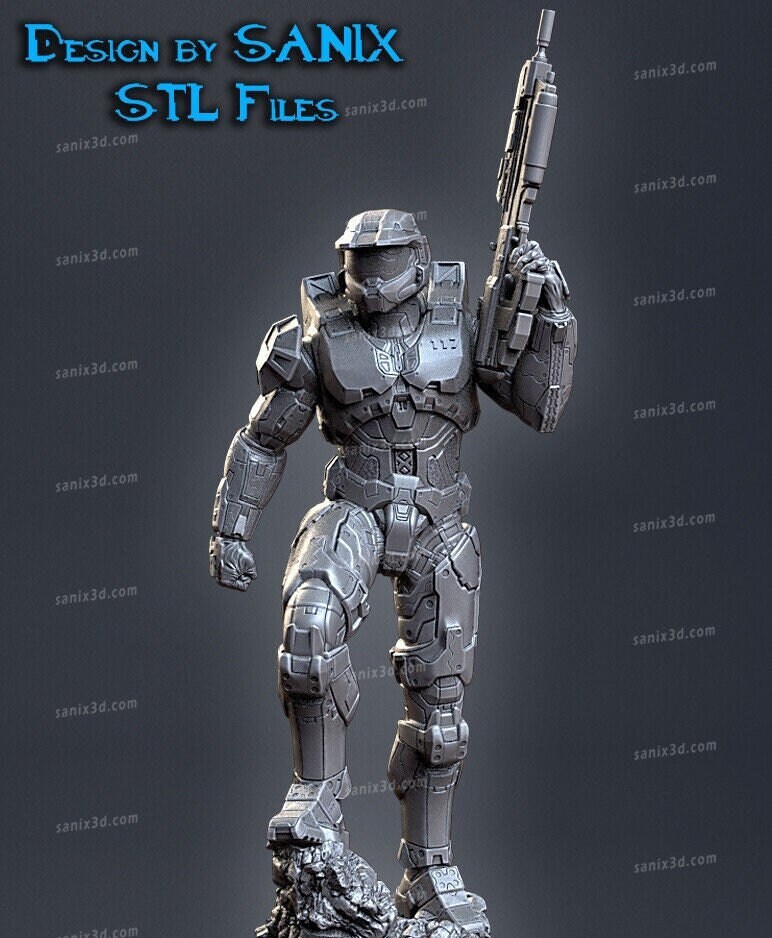 3d Printable Model Halo Infinite Master Chief Full Body 43 Off