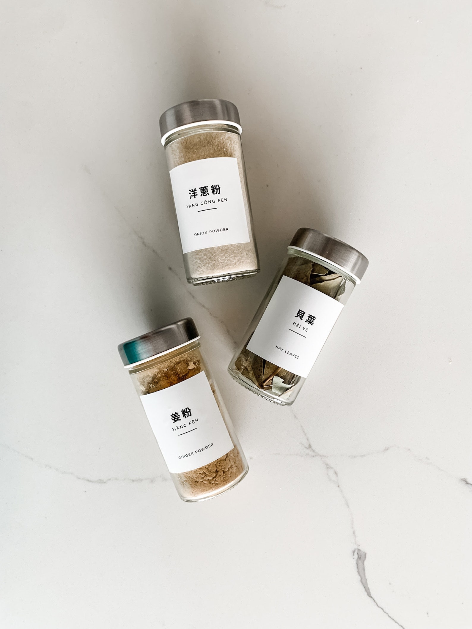 MODERN Font | Spice and Seasoning Labels | Bilingual Chinese | Water ...