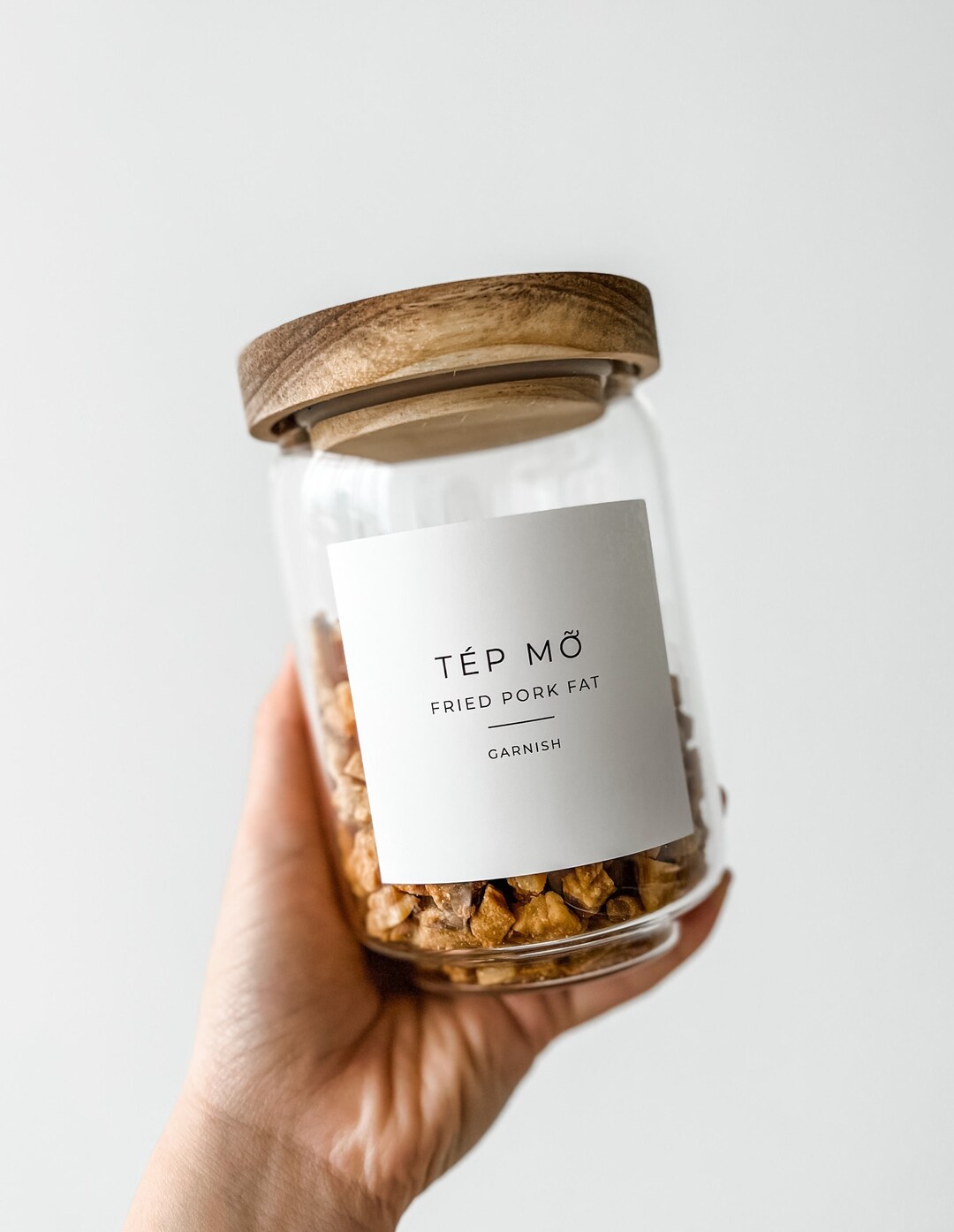 MINIMALIST Font | Pantry Labels | Bilingual Vietnamese | Water and Oil ...