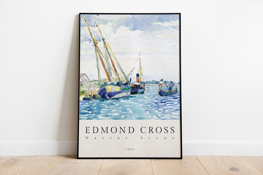EDMOND CROSS Painting - Marine Scene - Digital Download Poster - Wall ...