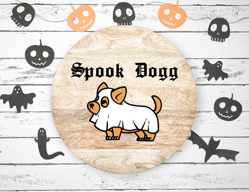 Spook Dogg SVG, Snoop Dogg Halloween, Funny Halloween PNG, Spooky Dog ...