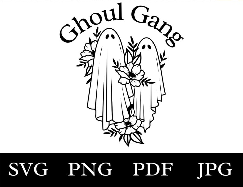 Ghoul Gang SVG, Matching BFF SVG, Cut File for Cricut, Bff Svg, Best ...