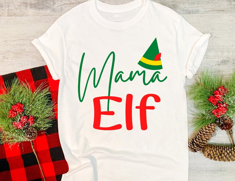 Mama Elf SVG Grandma Elf Svg Mommy Elf Svg Matching - Etsy