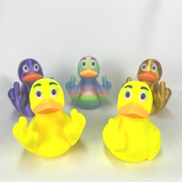 Middle Finger Duck - Etsy