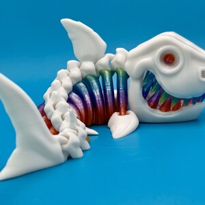 3D Flexi Articulated Shark | Authorized Flexi Factory Seller | Fidget ...