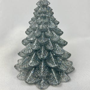 Resin Christmas Tree Figurines | Christmas Holiday Decor - Etsy
