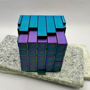 Pixel Fidget Cube and Container | 3D Printing | Desk & Fidget Toys - Etsy