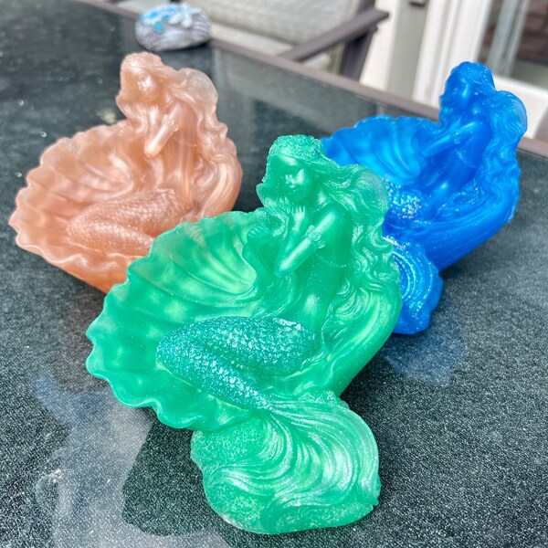 Mermaid Statue - Etsy