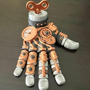 3D Steampunk Hand With Secret Compartment: Desk Toy - Etsy