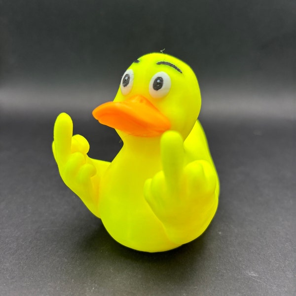 Middle Finger Duck - Etsy