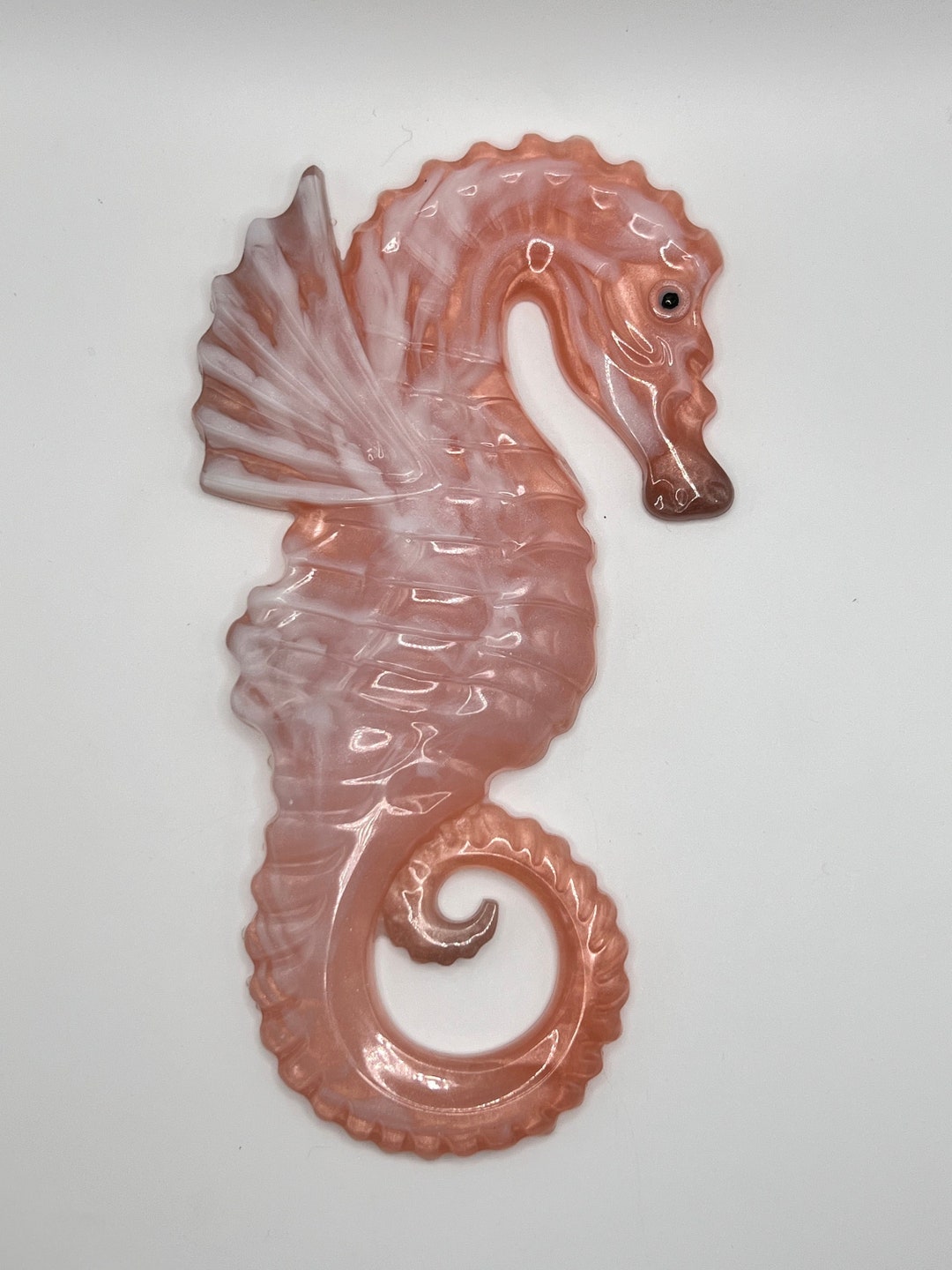 Resin Seahorse Wall Decor Shifting Colors Beach Decor Sea - Etsy
