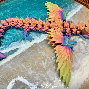 3D Crystal Winged Dragon Desk Fidget Toy | Authorized Cinderwing Seller ...