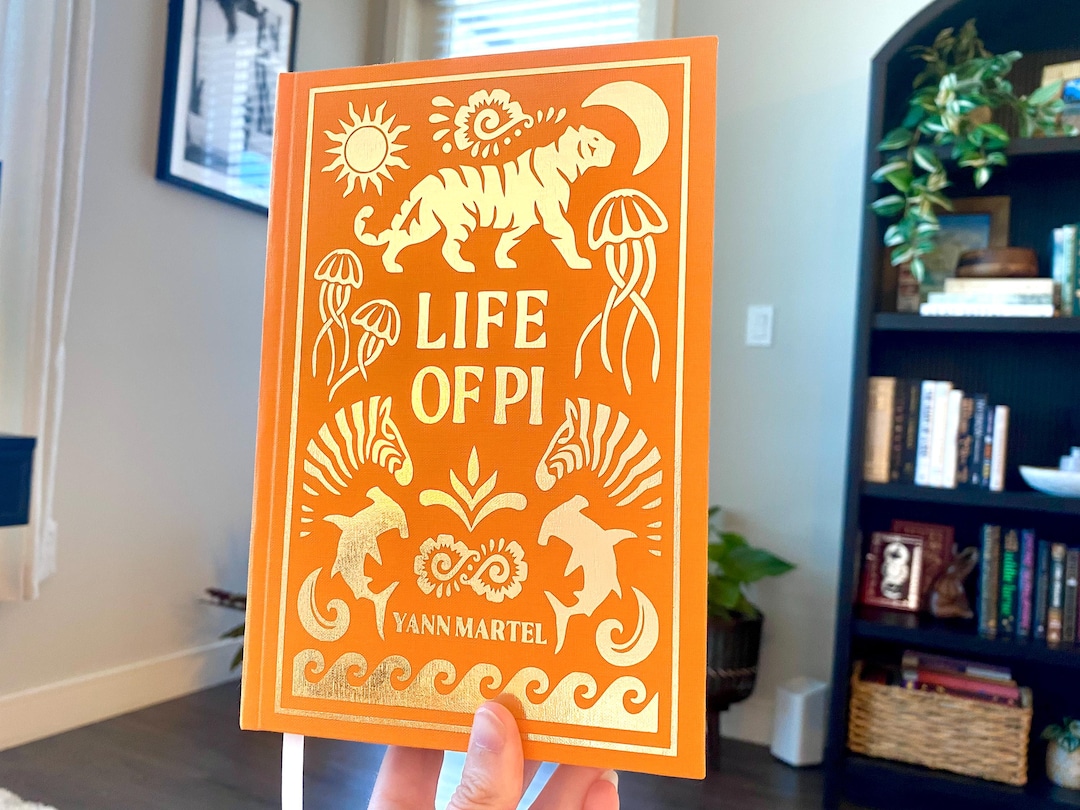 Life of Pi by Yann Martel | Handcrafted Special Edition Rebound Book - Etsy
