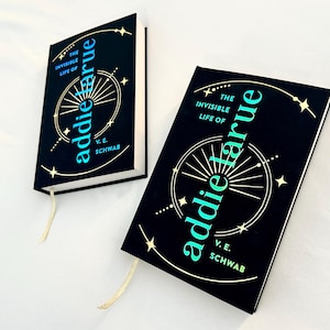 The Invisible Life of Addie Larue VE Schwab - Custom Book Binding ...