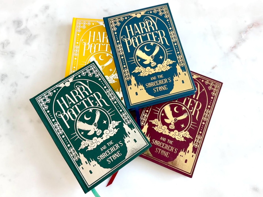 Harry Potter and the Sorcerer's Stone J.K. Rowling – Custom Book Binding Handmade Book | Special ...