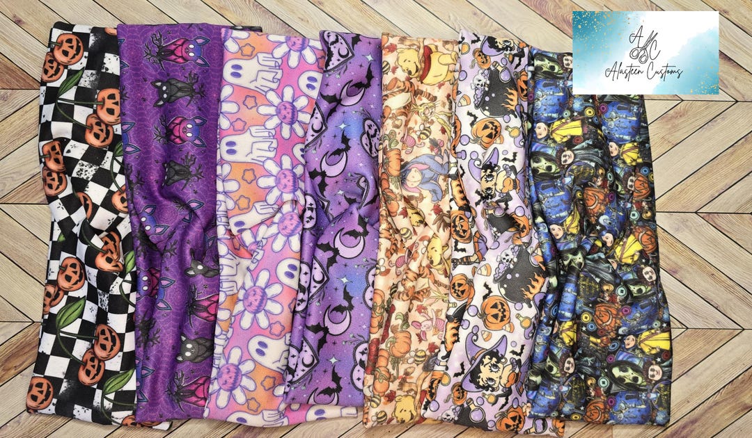 Halloween Turban Twist Headband: Fall Theme Hair Accessory - Etsy