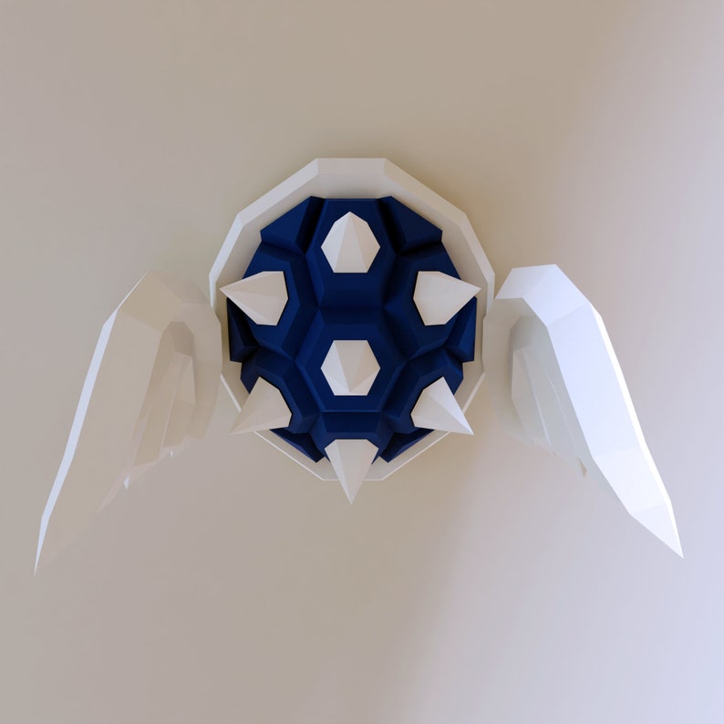 Papercraft Turtle Shell, Koopa, Pdf, SVG, DXF and PDO Format Compatible ...