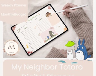 Ghibli Monthly Planner - Etsy