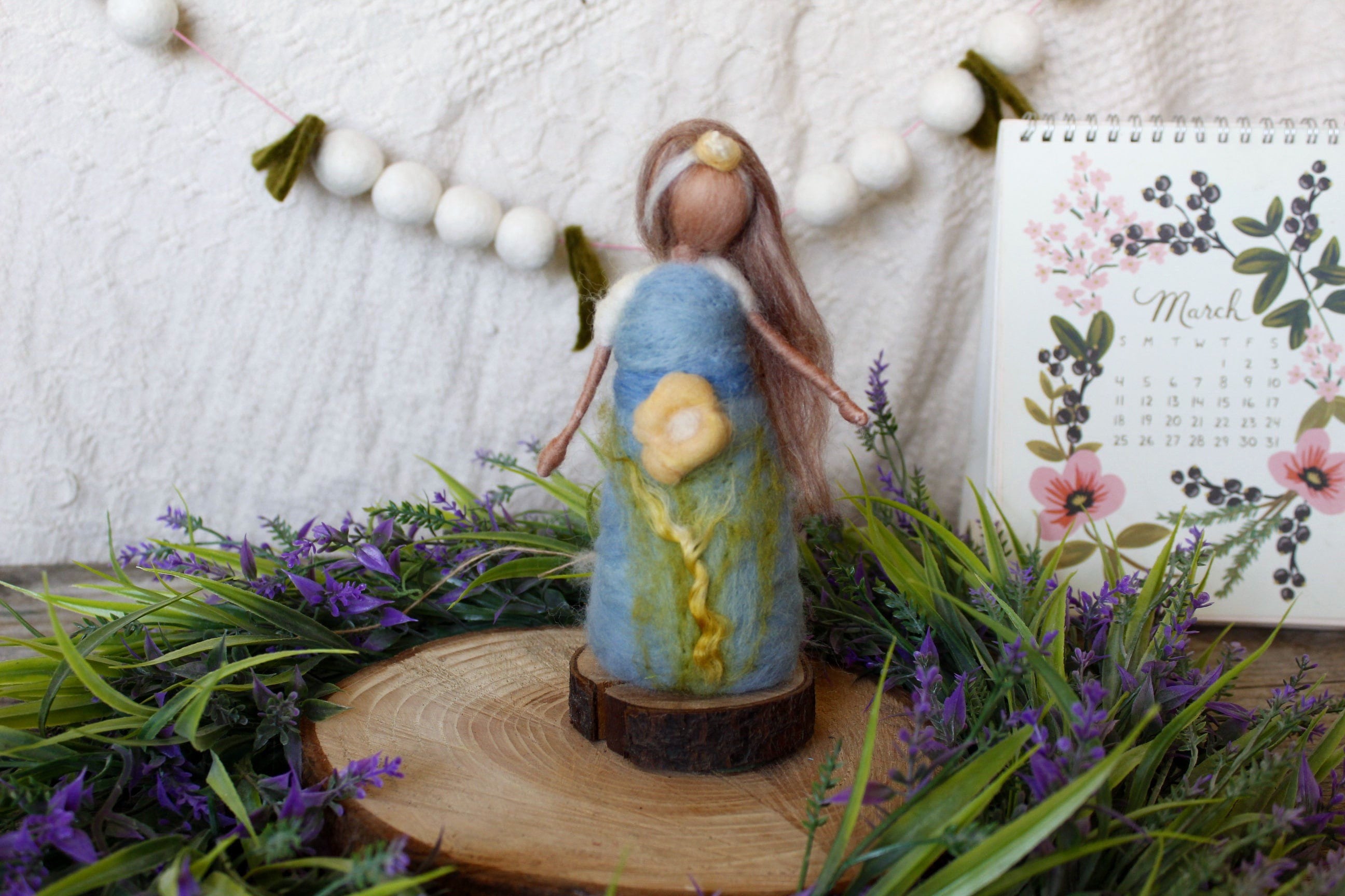 Buttercup Girl//spring Waldorf//nature Table//easter Accent - Etsy