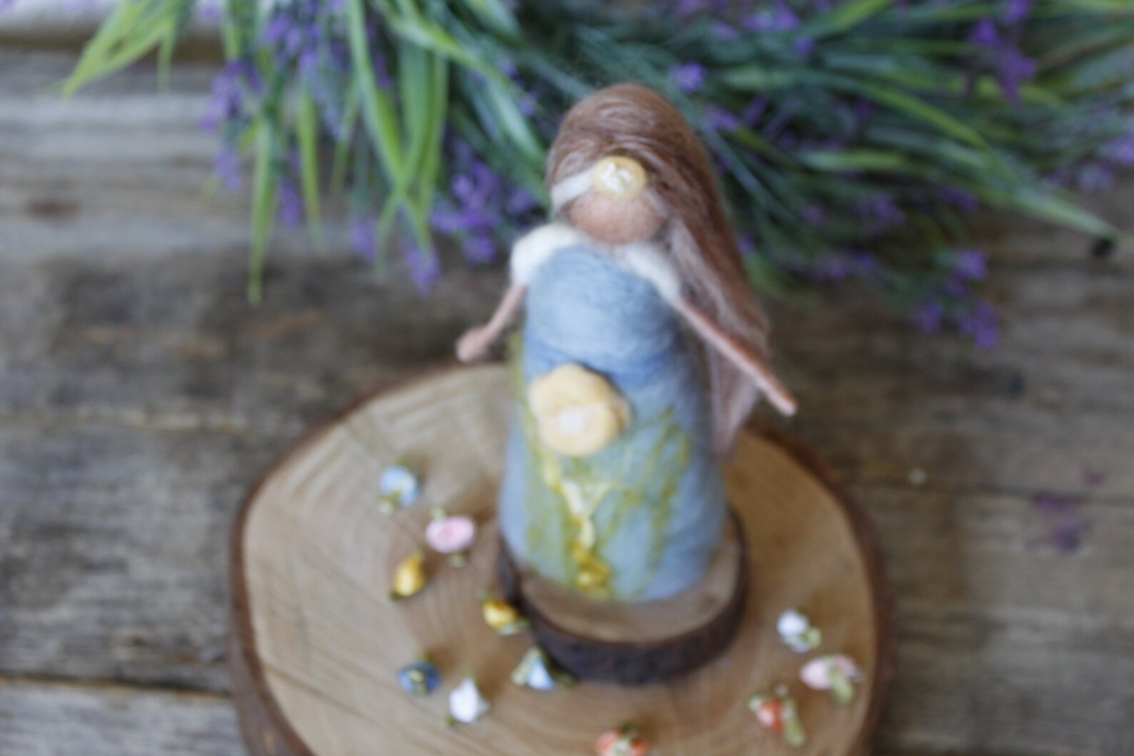 Buttercup Girl//spring Waldorf//nature Table//easter Accent - Etsy