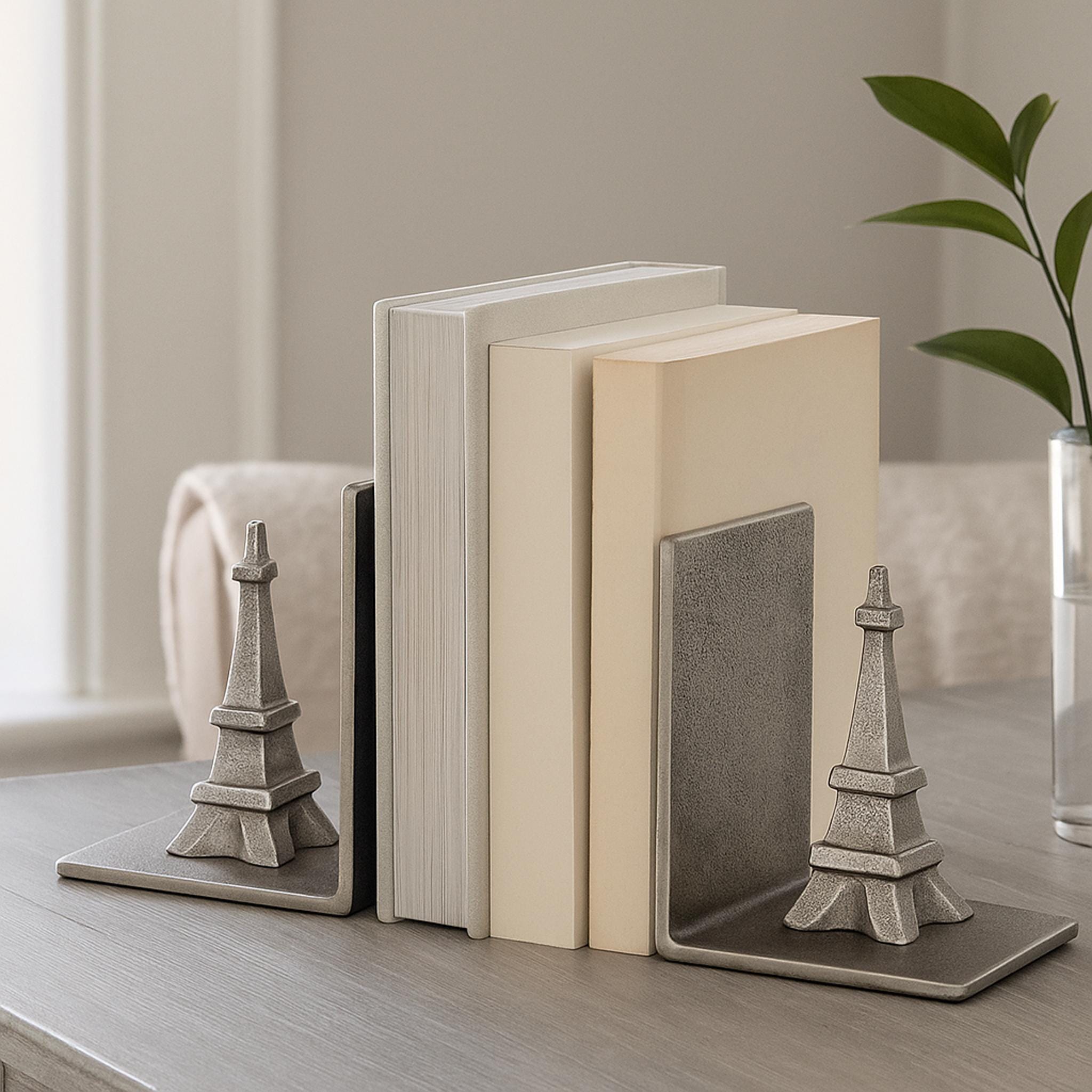 Eiffel Tower Decorative Bookends – Paris Theme Home Office Decor - Etsy