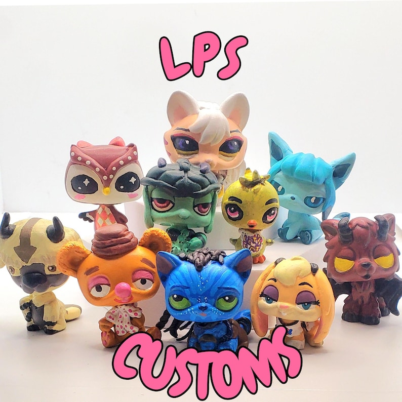 Custom LPS Figures, Toy Collectibles, Littlest Pet Shop Figures ...