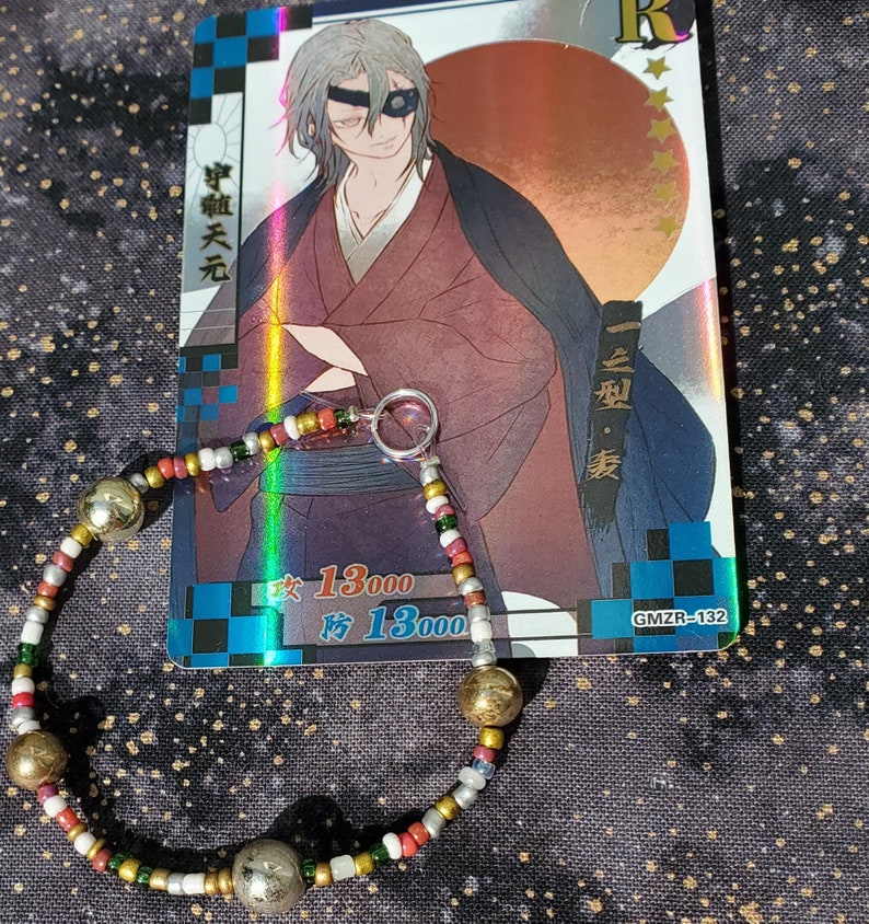 Handmade Demon Fighting Anime Beaded Bracelets, Inspired-variety, Anime ...