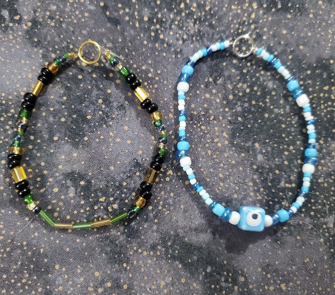 Handmade Sorcerers Friendship Bracelets, Anime Inspired, Matching Set ...