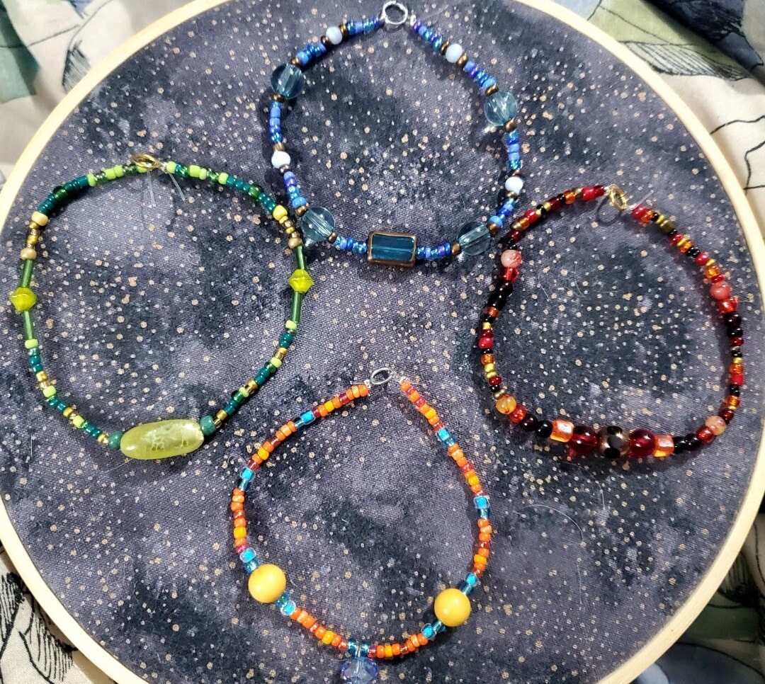 Four Elements Bracelets, Handcrafted Nature Inspired Jewelry- Water ...