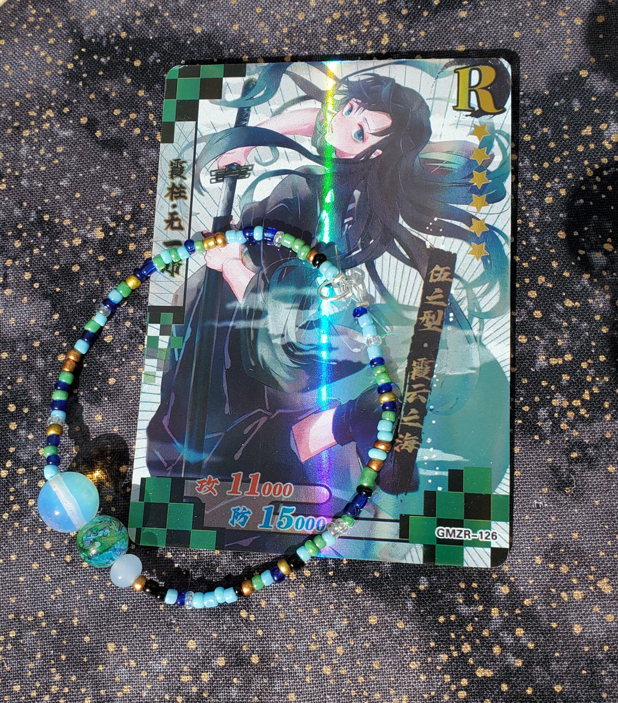 Handmade Demon Fighting Anime Beaded Bracelets, Inspired-variety, Anime ...