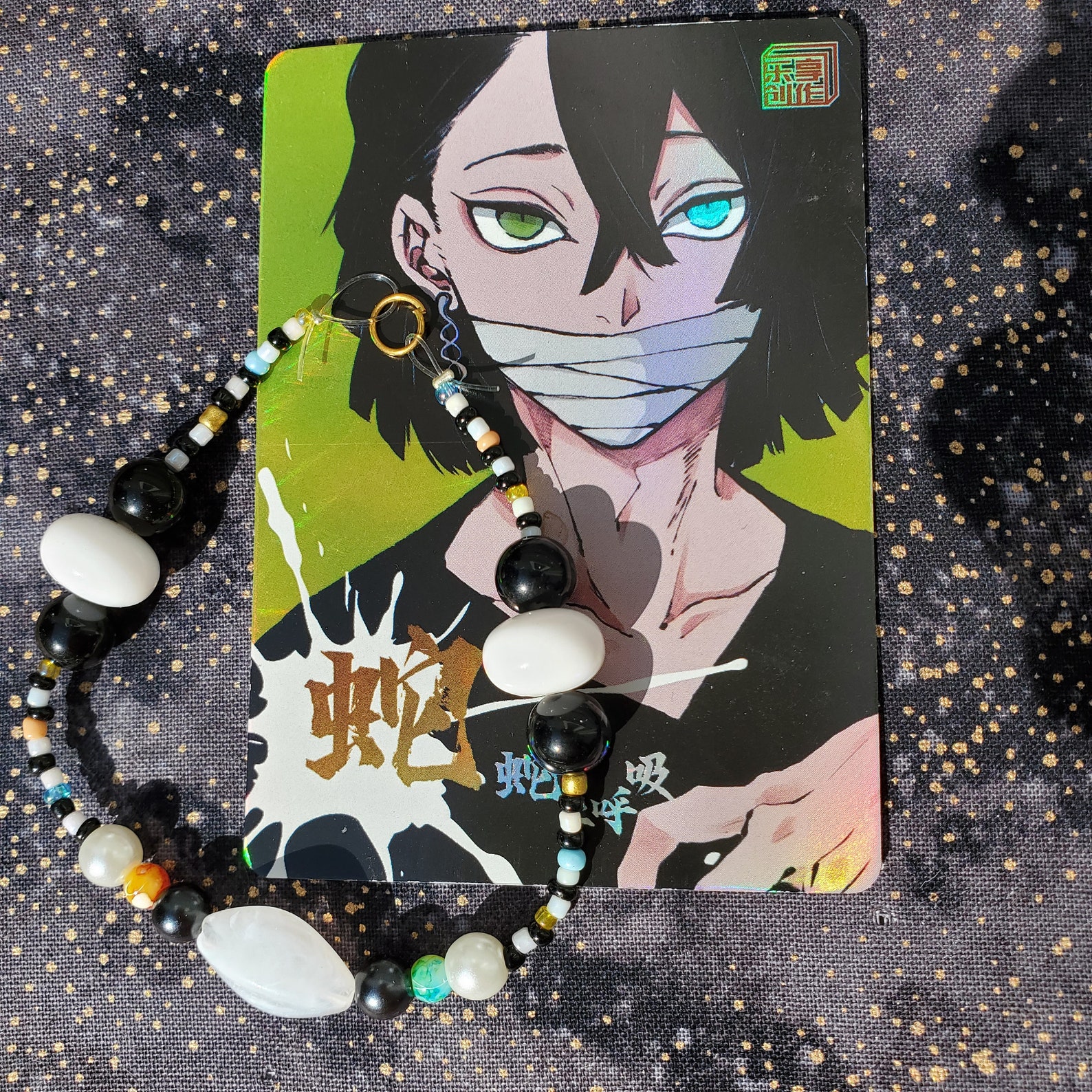 Handmade Demon Fighting Anime Beaded Bracelets, Inspired-variety, Anime ...