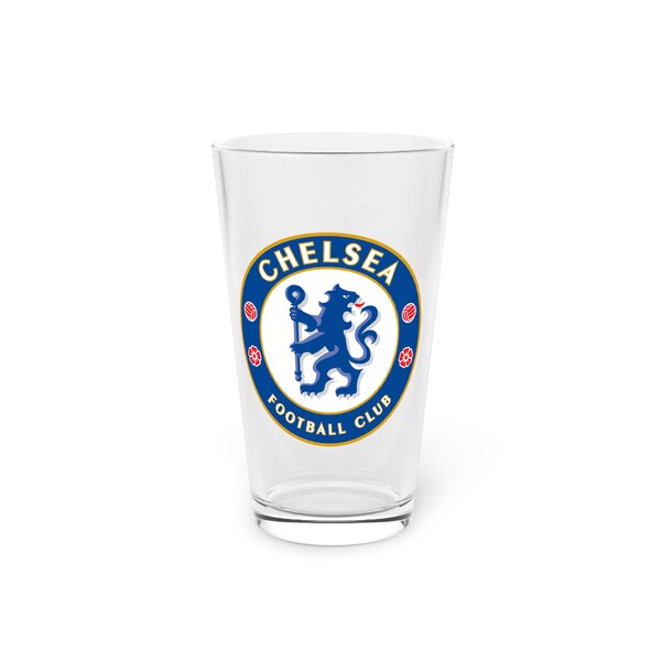 Chelsea Fc Pint Glass - Etsy