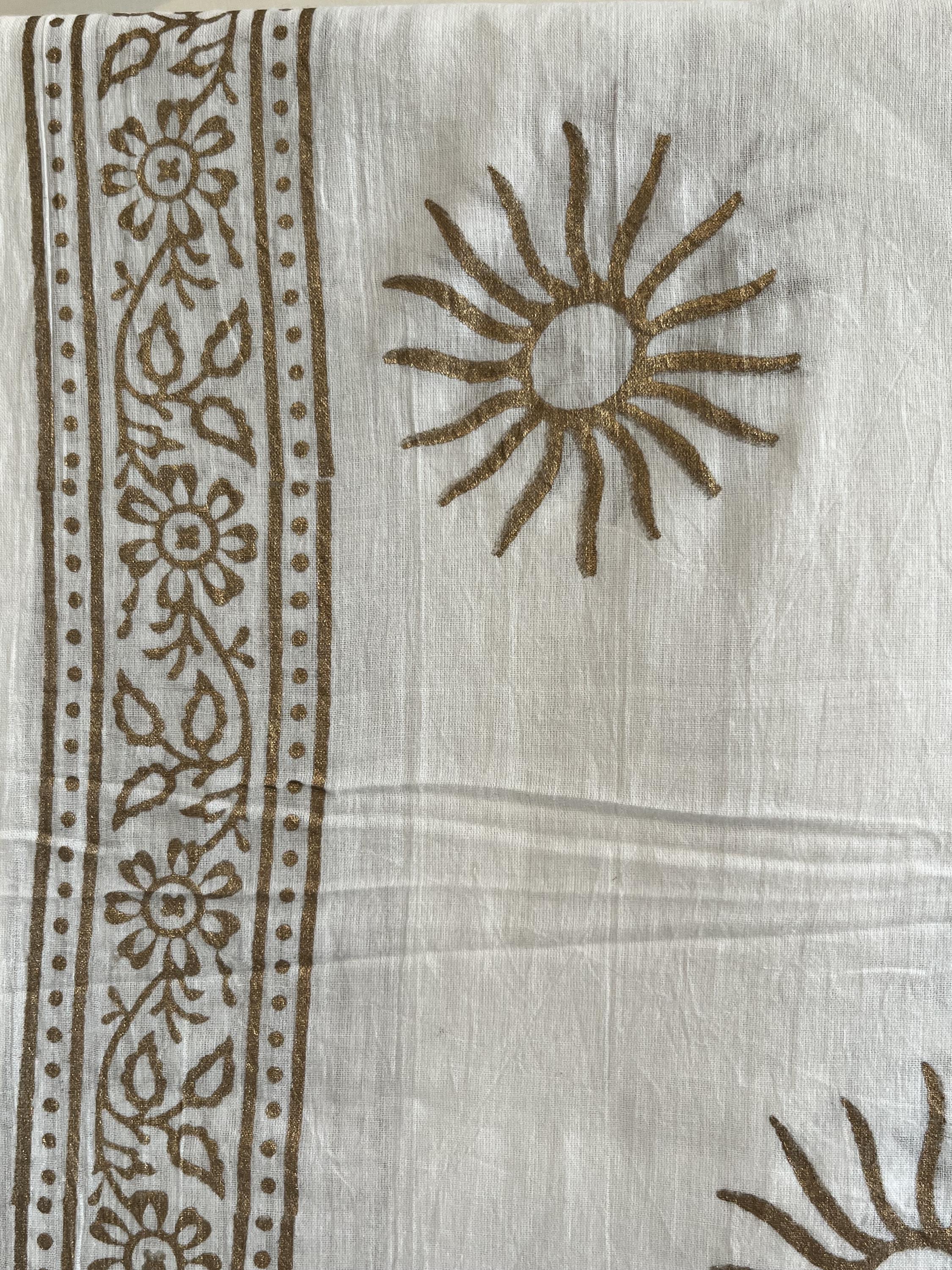 Sarong, Pareo, Sarong Dress, India Hand Blockprint Sarong, Pure Cotton ...