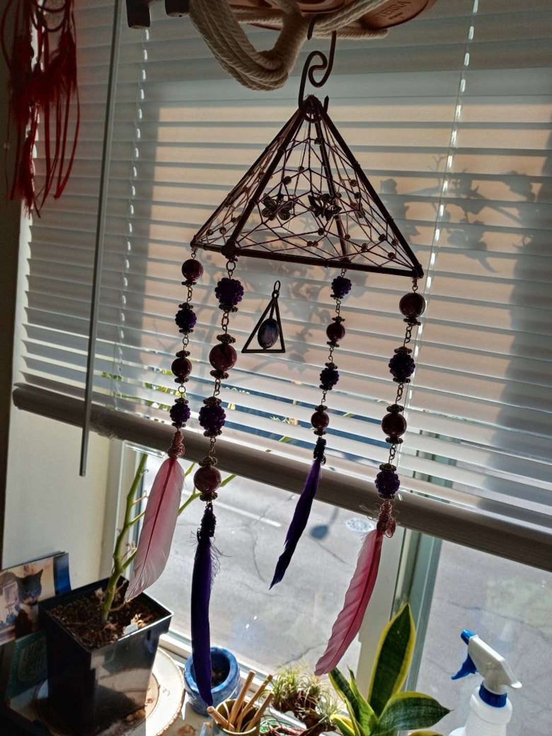Pyramid Dream Catcher - Etsy