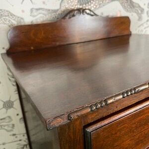 Vintage Music Manuscript Drawers Vintage Filing Drawers Small Wooden ...