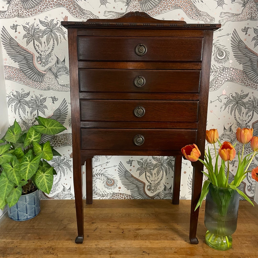 Vintage Music Manuscript Drawers Vintage Filing Drawers Small Wooden ...