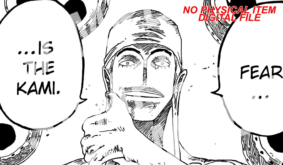 Enel / Eneru エネル Custom Playmat DESIGN for One Piece Card Game ...