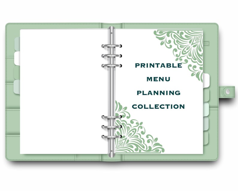 Printable Meal Planning Tools Collection - Etsy